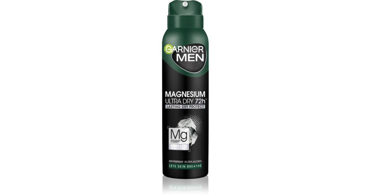 Garnier Men Mineral Magnesium Ultra Dry antiperspirant for men | notino ...