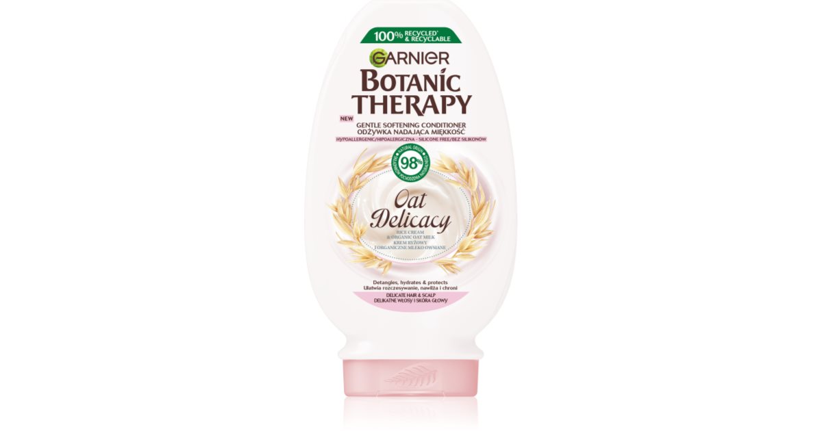 Garnier Botanic Therapy Oat Delicacy raminamasis balzamas plaukams ...