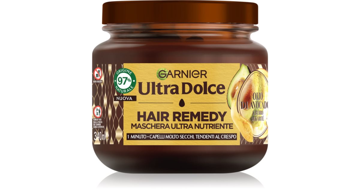 Garnier Ultra Dolce Olio di Avocado e Burro di Karité maschera ...