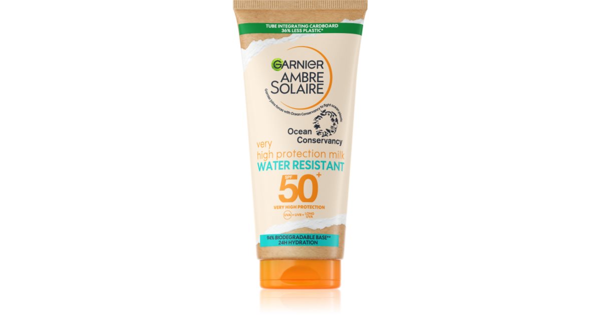 Garnier Ambre Solaire Ocean Protect sunscreen lotion with high sun ...