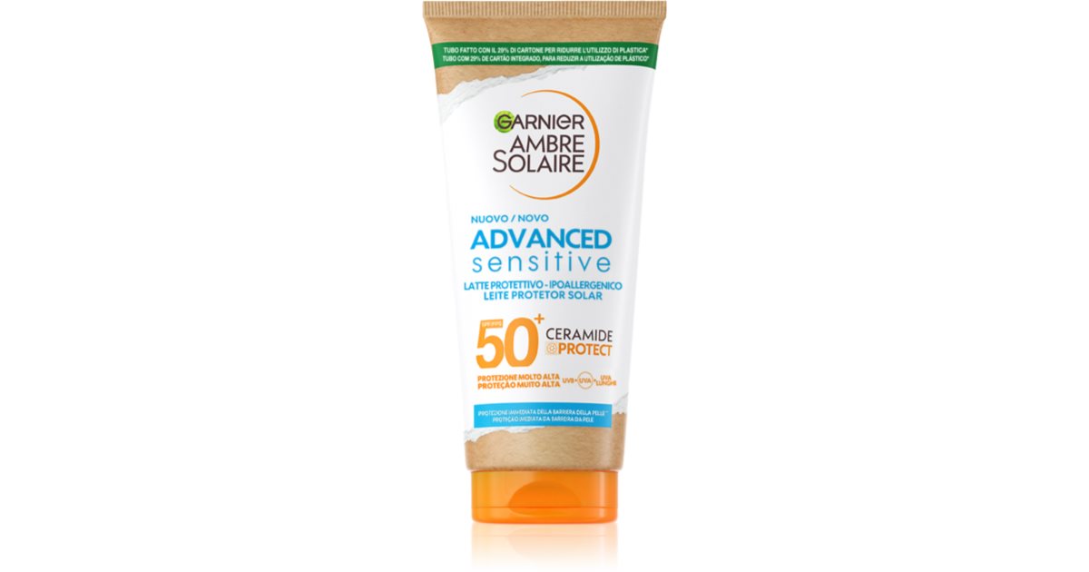 Garnier Ambre Solaire Sensitive Advanced leche solar protectora con ...
