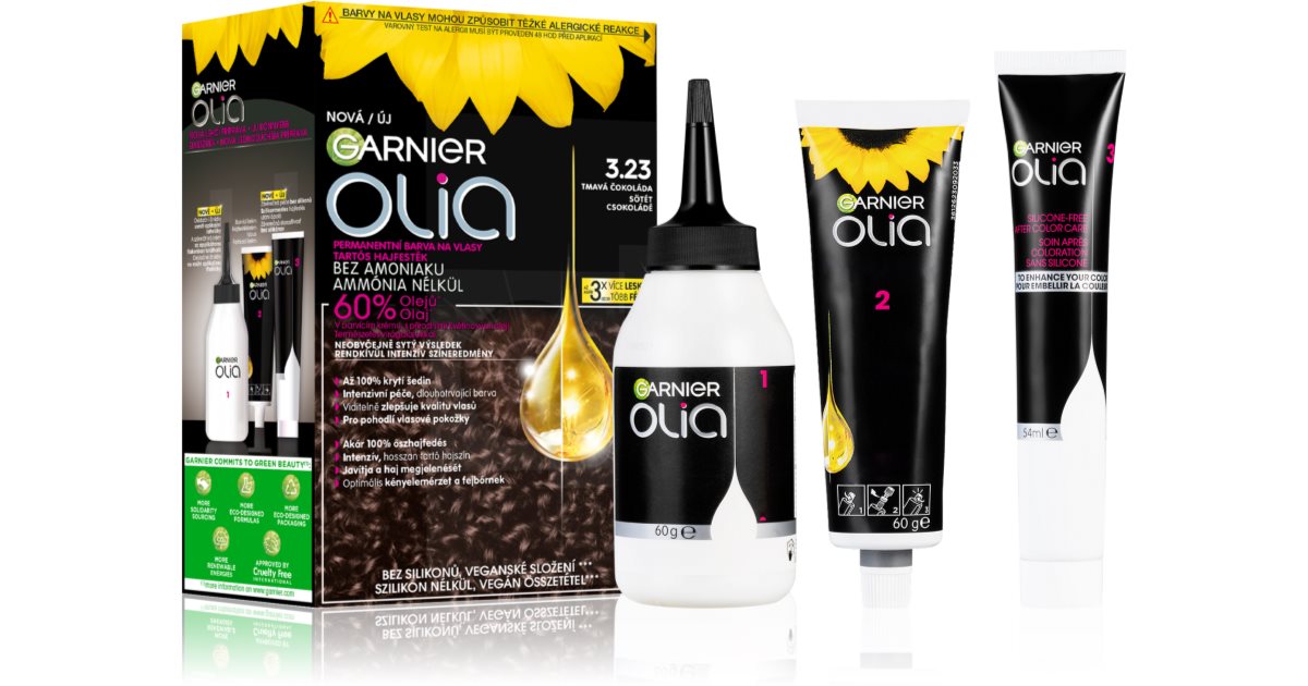 Garnier Olia Big Kit перманентната боя за коса | notino.bg