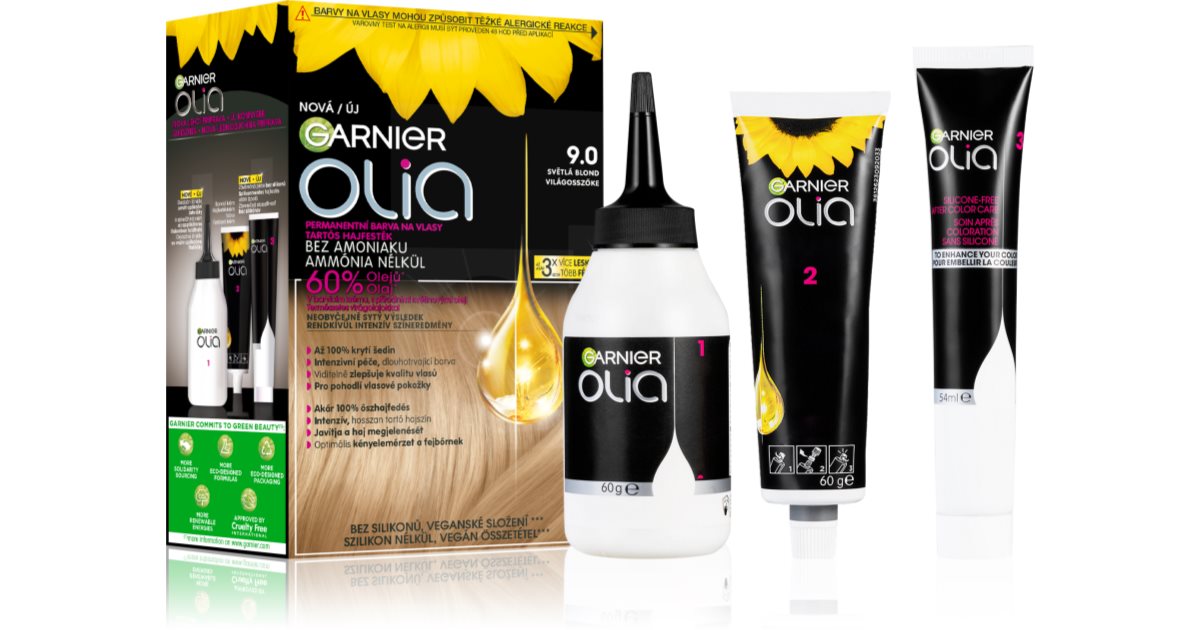 Garnier Olia Big Kit cor para cabelo permanente | notino.pt