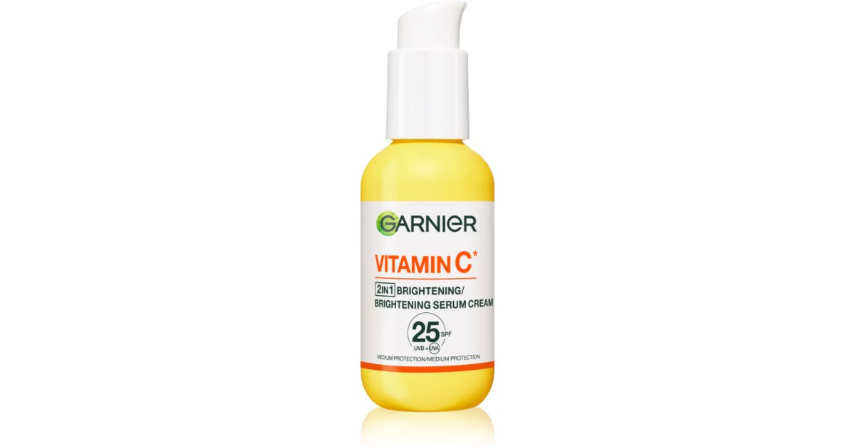 Garnier Skin Naturals Vitamin C ser crema pentru o piele mai luminoasa ...