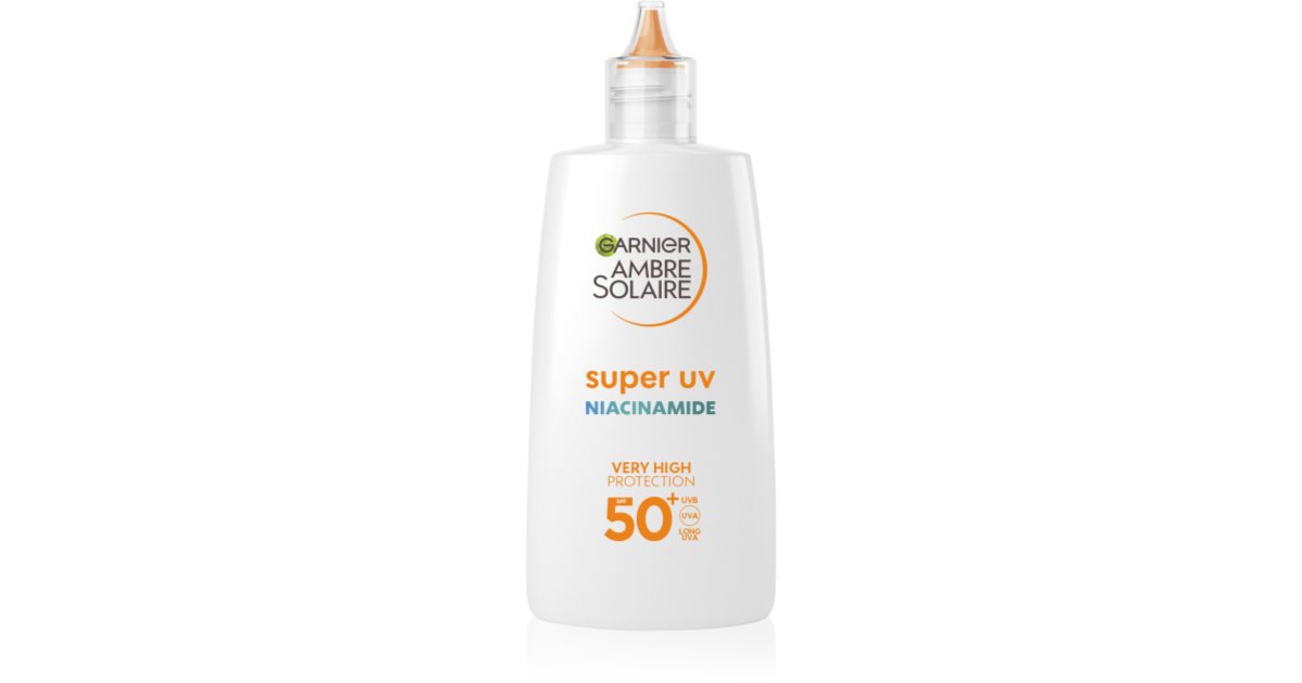 Garnier Ambre Solaire Super UV Niacinamide leichtes, schützendes Fluid ...