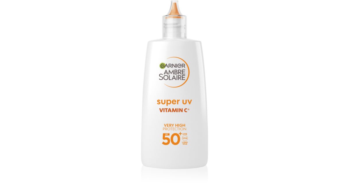Garnier Ambre Solaire Super UV Vitamin C lightweight protective fluid ...