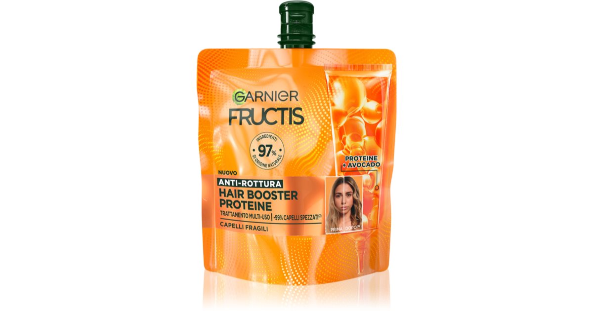 Garnier Fructis Protein Hair Booster mascarilla nutritiva para cabello ...