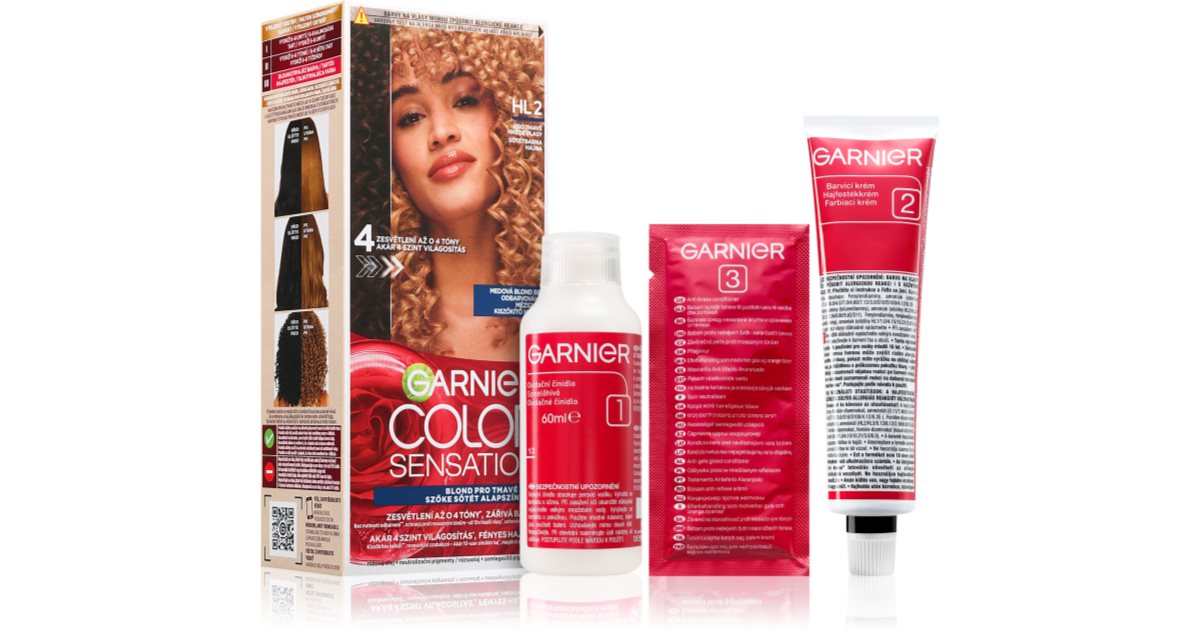 Garnier Color Sensation hair colour for lightening hair | notino.co.uk