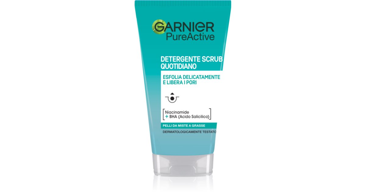 Garnier Skin Active Pure Active gel esfoliante delicato per pelli ...