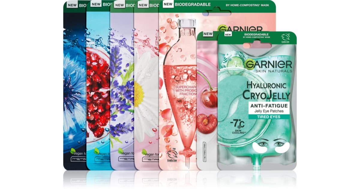 Garnier Skin Naturals sheet mask set | notino.co.uk