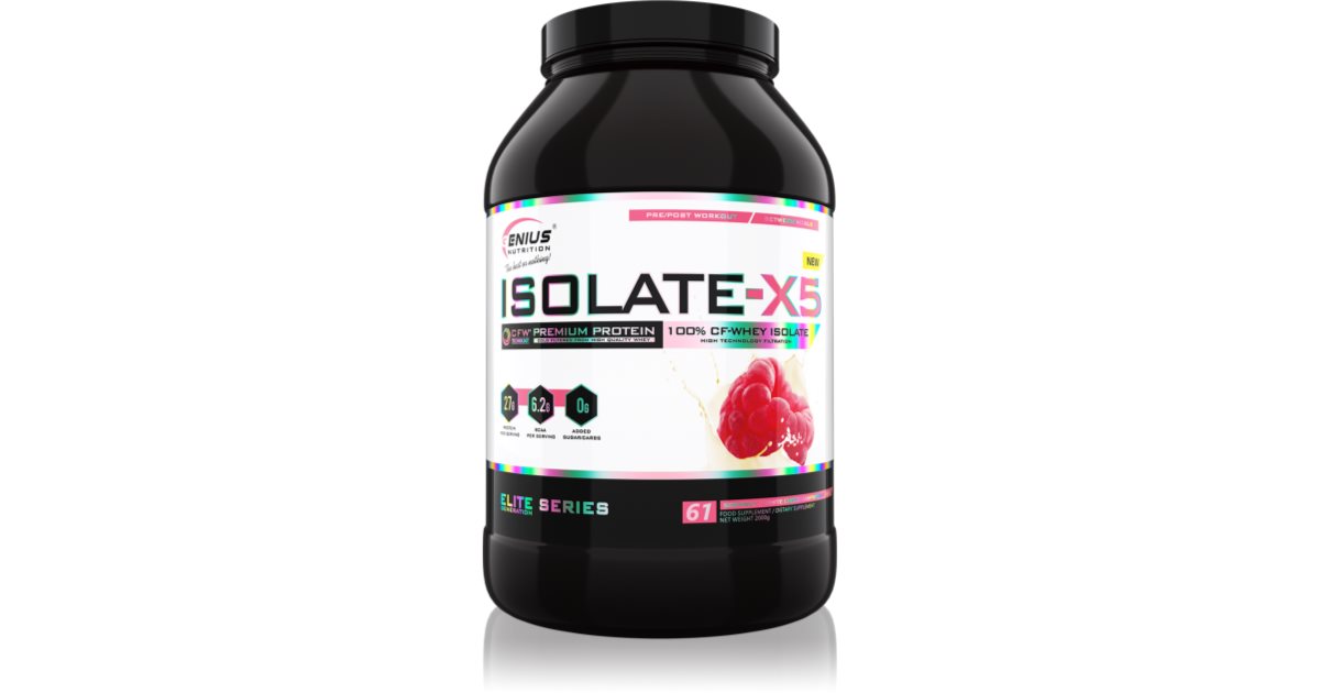 Genius Nutrition Isolate-X5® izolat din zer | Notino.ro