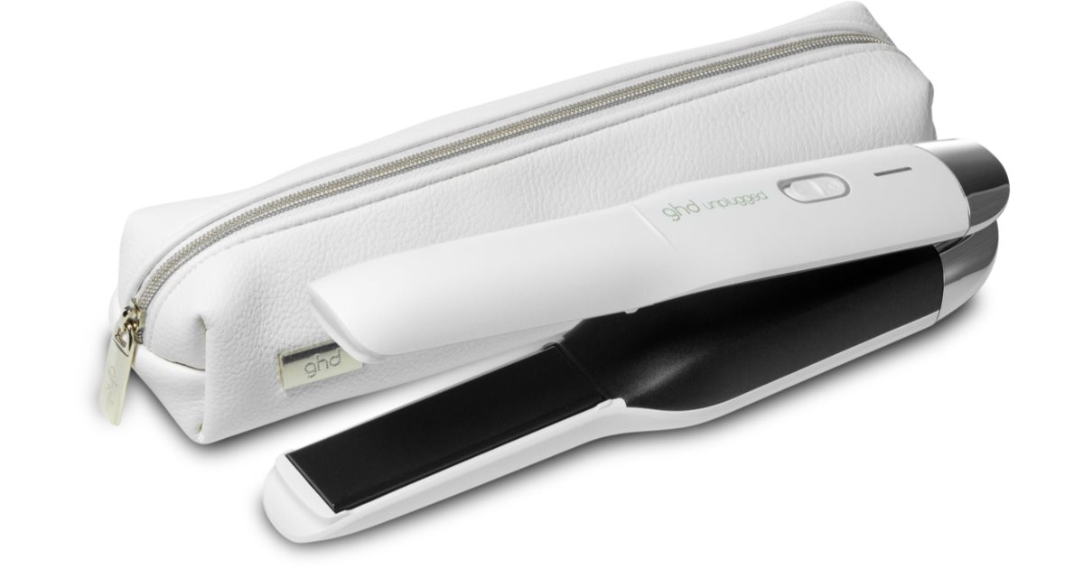 ghd Unplugged Styler White wireless hair straightener | notino.co.uk