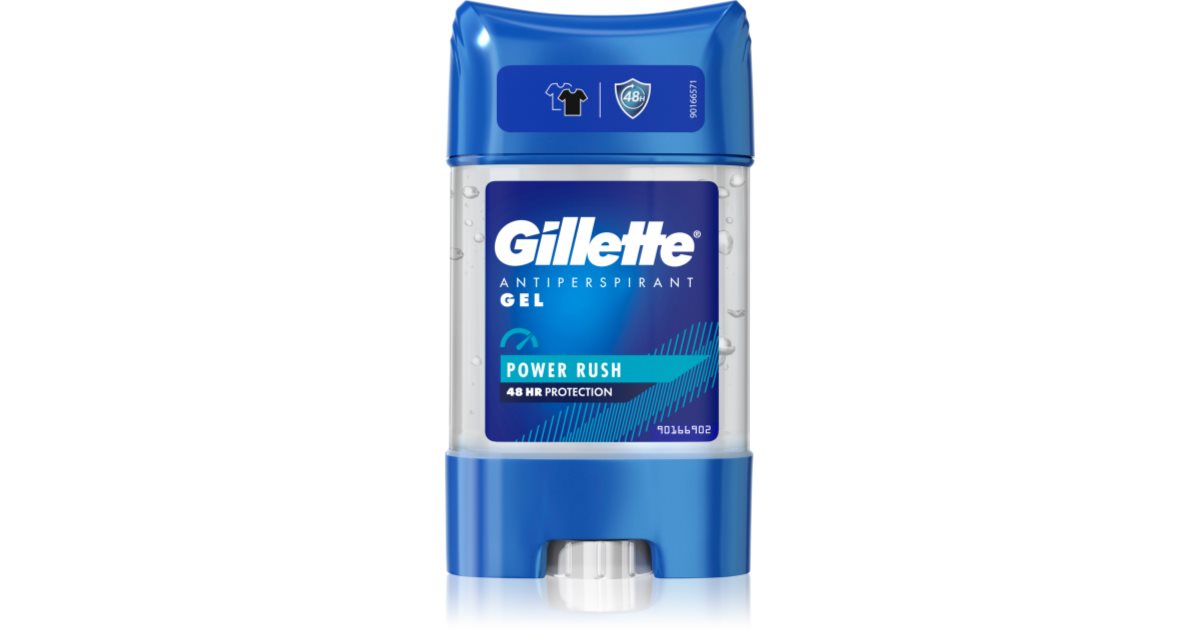 Gillette Sport Power Rush antitranspirante gelatinoso | notino.pt