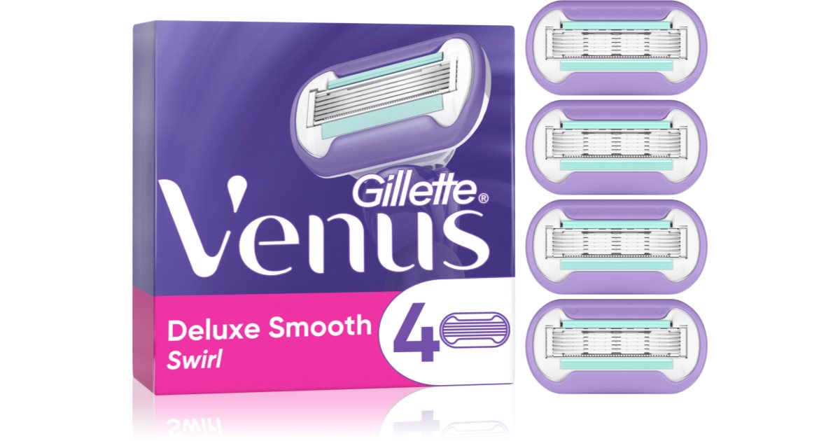 Gillette Venus Deluxe Smooth Swirl zapasowe ostrza Gillette Venus Deluxe Smooth Swirl zapasowe ostrza
