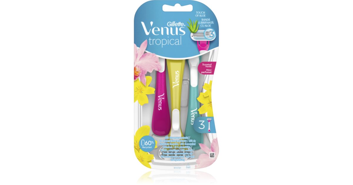 Gillette Venus Tropical disposable razors | notino.co.uk