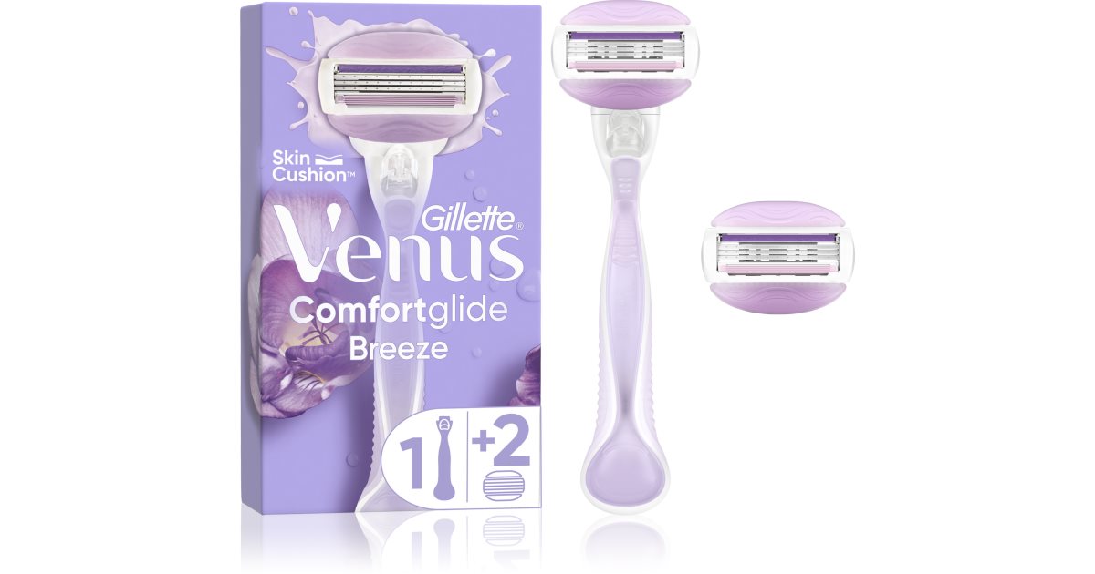 Gillette Venus ComfortGlide Breeze razor + replacement heads | notino.co.uk