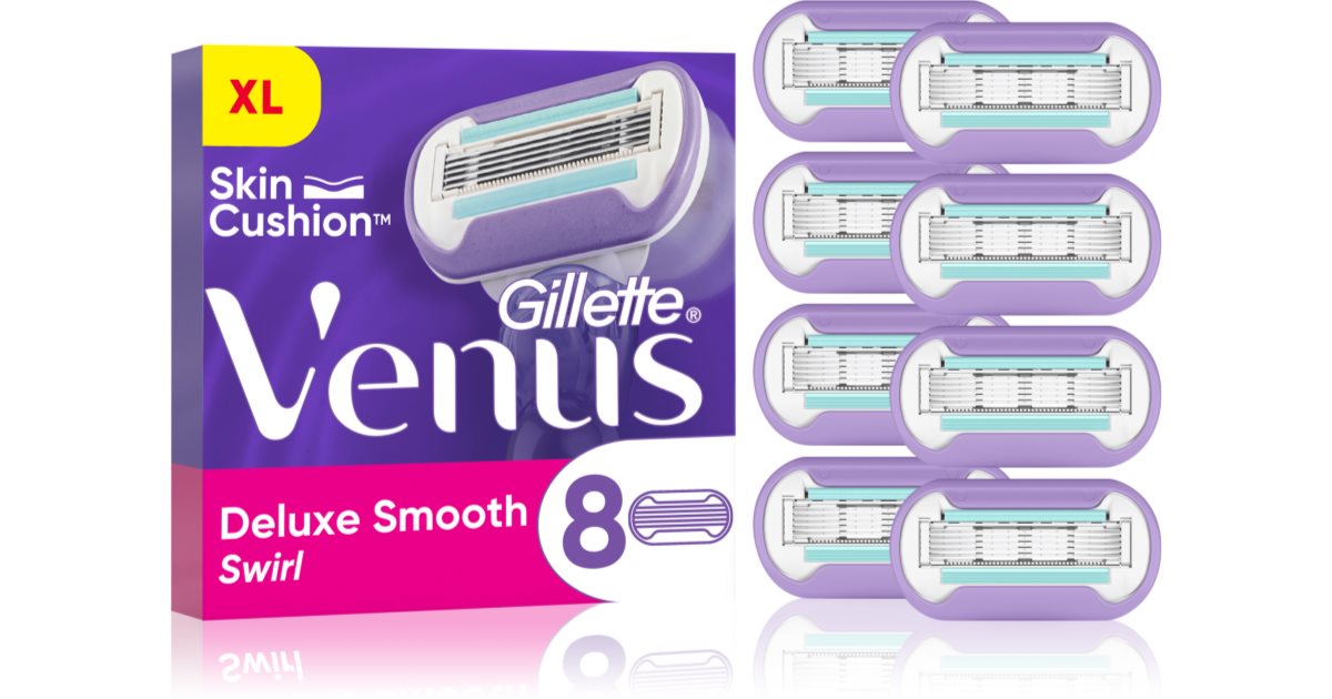 Gillette Venus Deluxe Smooth Swirl replacement blades | notino.co.uk