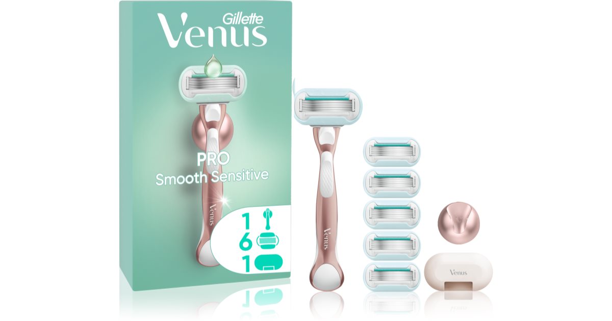 Gillette Venus PRO Smooth Sensitive shaving kit for women | notino.co.uk
