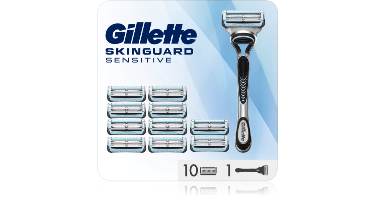 Gillette Skinguard Sensitive razor + replacement heads | notino.co.uk