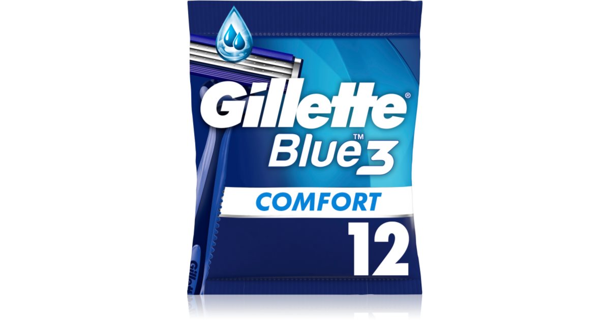 Gillette Blue 3 Comfort Disposable Razors for men | notino.ie