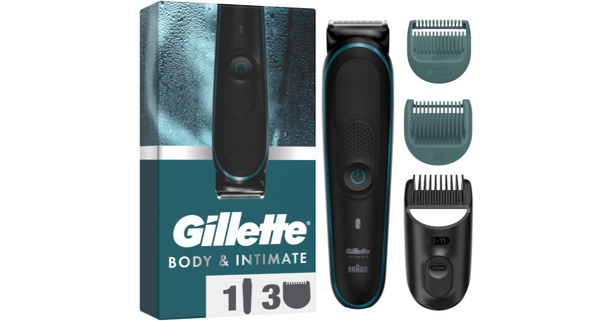 Gillette Body&Intimate i5 recortadora para la zona íntima y el cuerpo ...