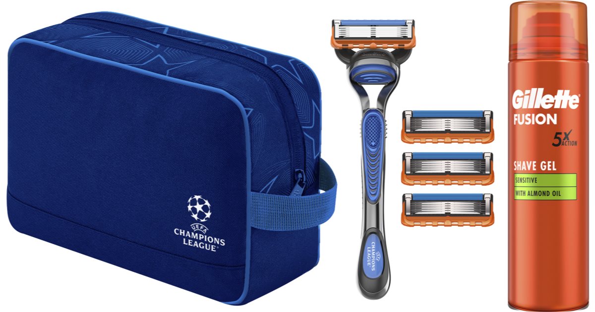 Gillette Fusion5 Champions League Special Edition gift set for men ...