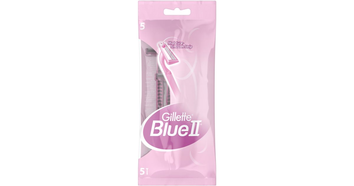 Gillette Blue II One Time Razors For Women | notino.co.uk