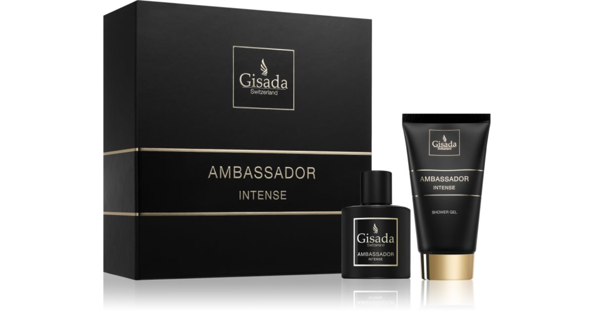 Gisada Ambassador Intense подарунковий набір для чоловіків Великий ...