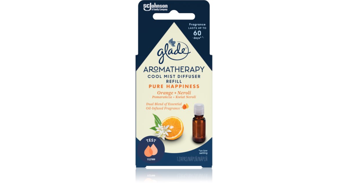 GLADE Aromatherapy Pure Happiness refill for aroma diffusers Orange ...