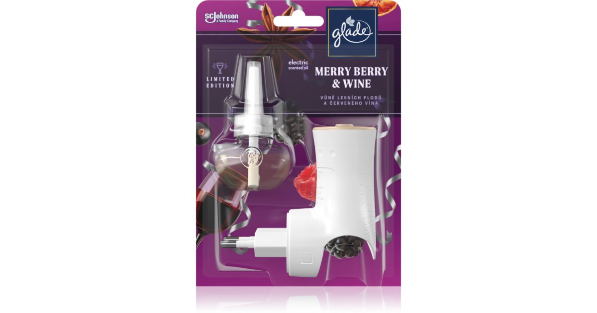 GLADE Merry Berry & Wine aroma diffuser with filling | notino.co.uk