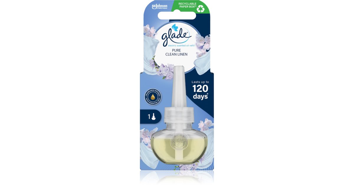 GLADE Pure Clean Linen electric diffuser refill | notino.co.uk