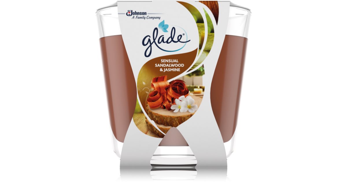 GLADE Sensual Sandalwood & Jasmine vonná svíčka | notino.cz