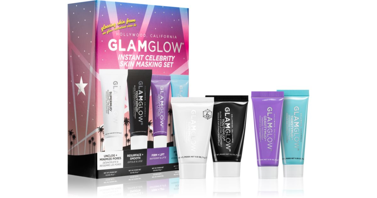 Glamglow Instant Celebrity Skin Masking Set Face Masks Set (for ...