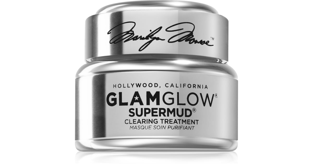 Glamglow SuperMud Marilyn Monroe masque purifiant pour un visage ...