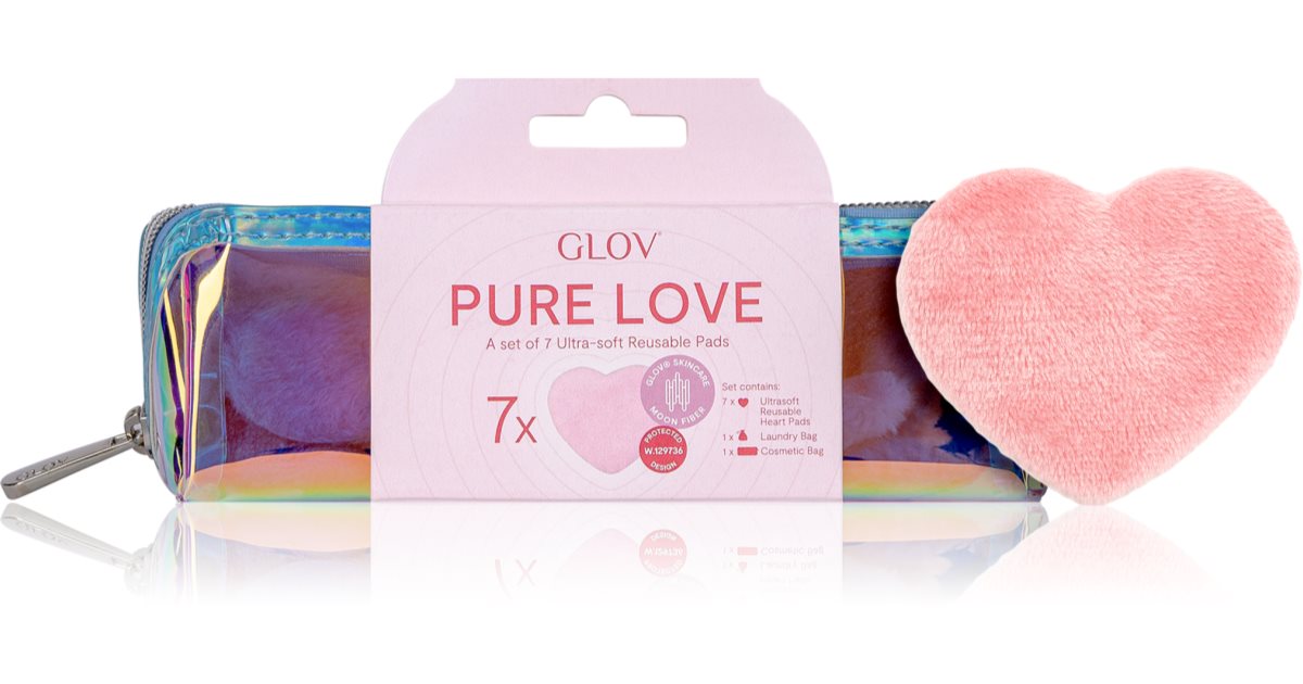 GLOV Pure Love pestävät meikinpoistolaput meikkipussi | notino.fi