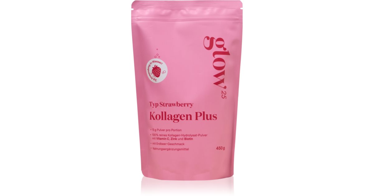 Glow25 Collagen Plus boisson instantanée au collagène à la vitamine C ...