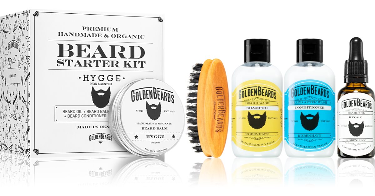 Golden Beards Beard Starter Set V coffret para barba | notino.pt