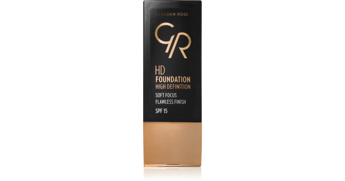 Golden Rose High Definition hydrating foundation SPF 15 | notino.co.uk