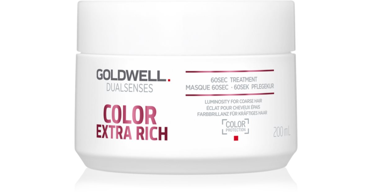 Goldwell Dualsenses Color Extra Rich Regenerating Mask for coarse ...