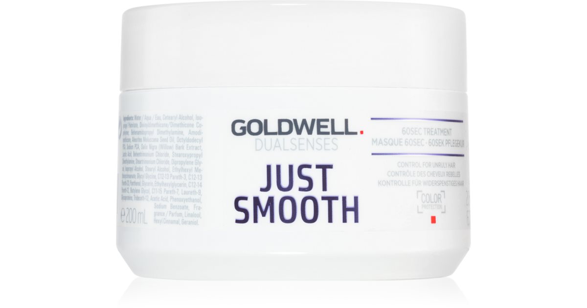 Goldwell Dualsenses Just Smooth λειαντική μάσκα για ατίθασα μαλλιά ...