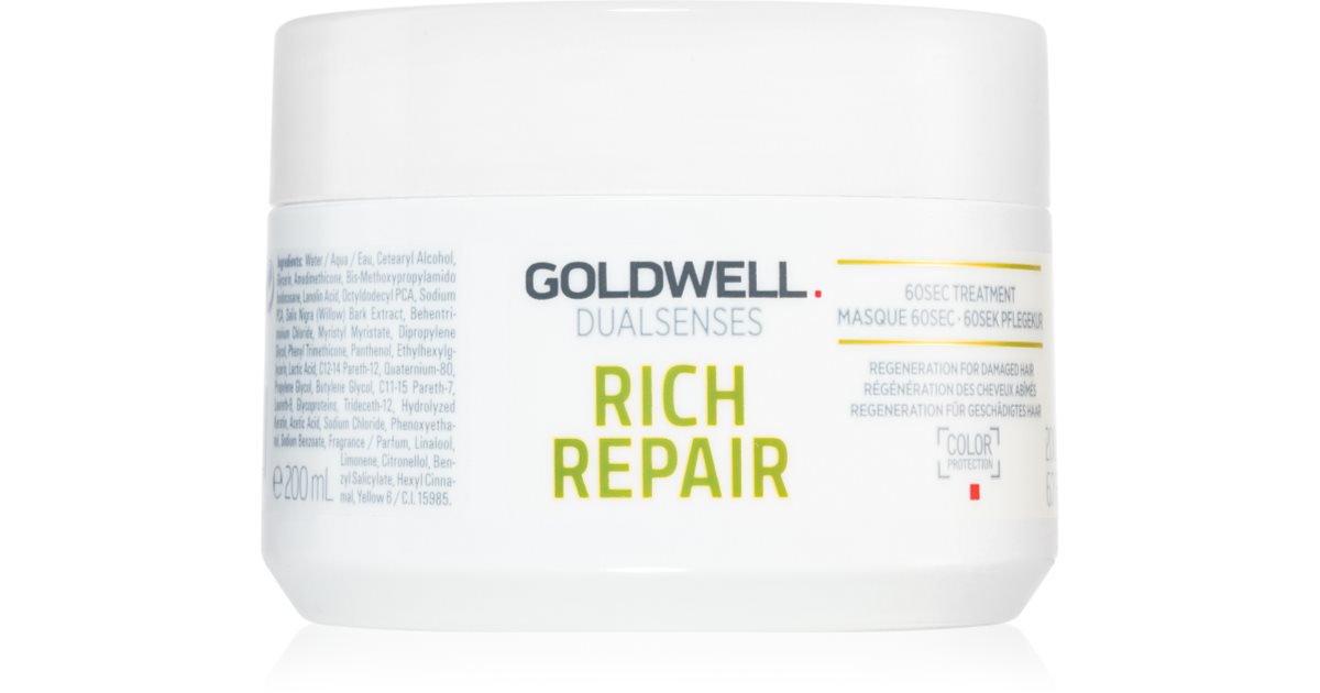 Goldwell Dualsenses Rich Repair Mask for dry and damaged hair | notino.ie
