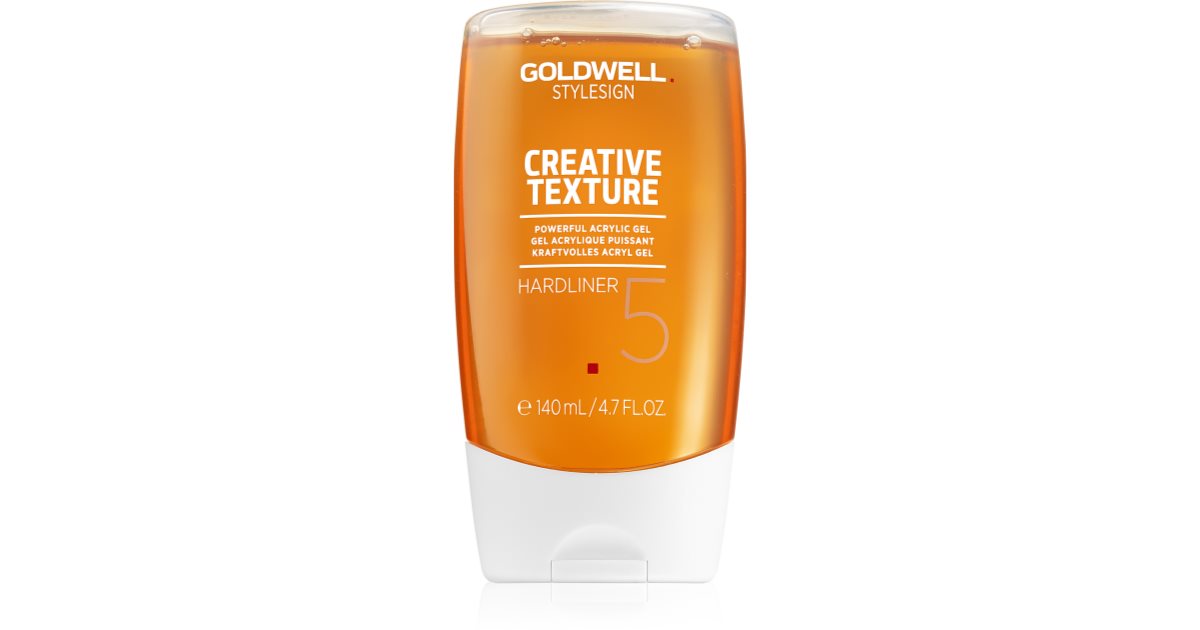Goldwell StyleSign Creative Texture Hardliner styling gel with extra ...