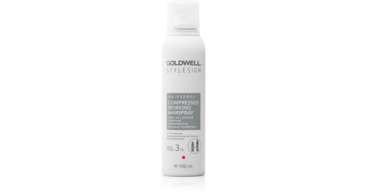Goldwell StyleSign Compressed Working Hairspray Hairspray for shine ...