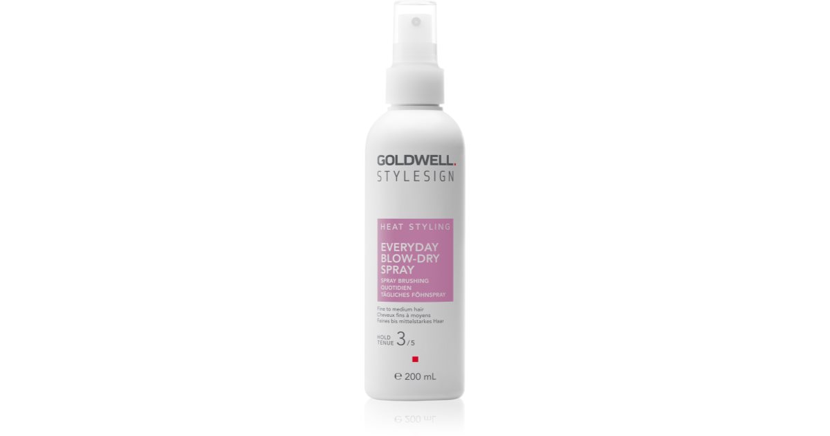 Goldwell StyleSign Everyday Blow-Dry Spray styling protective hair ...