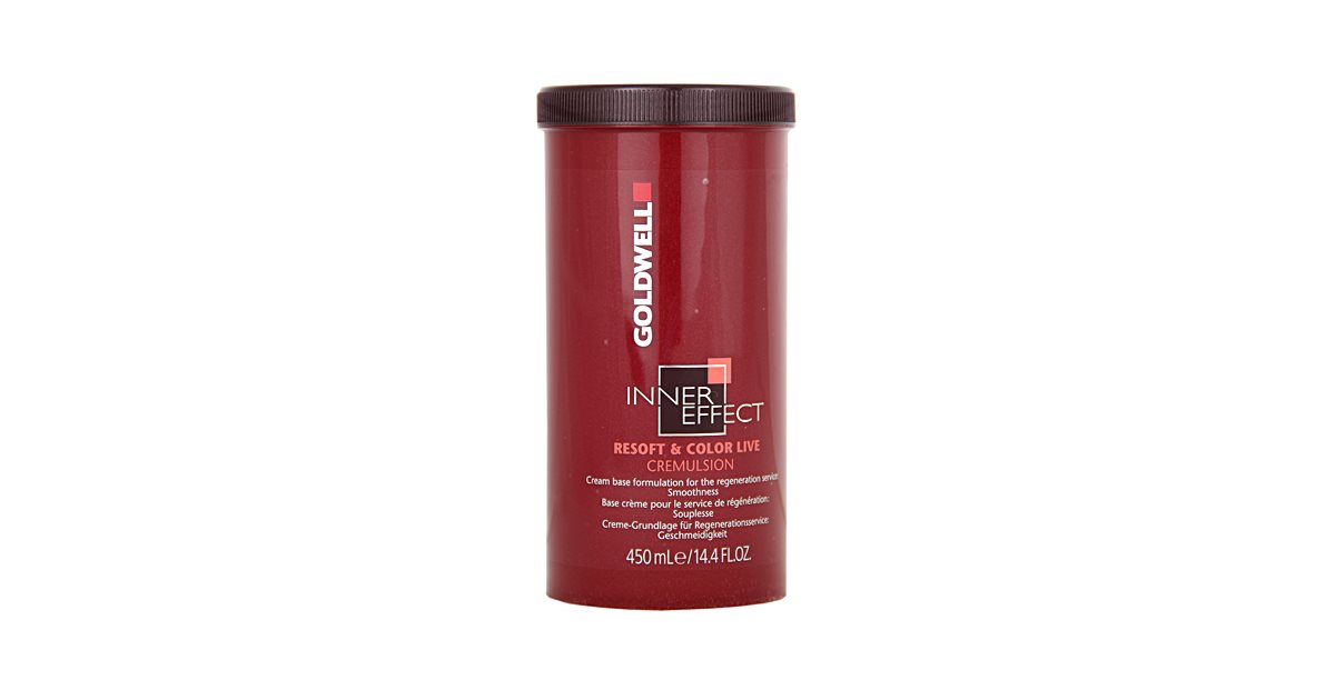 Goldwell Inner Effect Resoft & Color live emulsión para cabello seco y ...