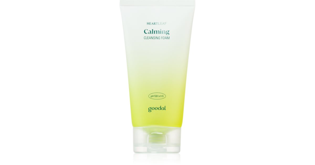 Goodal Heartleaf Calming mousse purifiante apaisante pour un effet ...