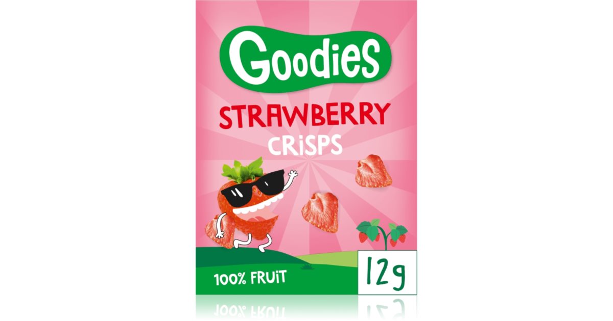 Goodies Strawberry Crisps mrazom sušené ovocie jahoda | notino.sk
