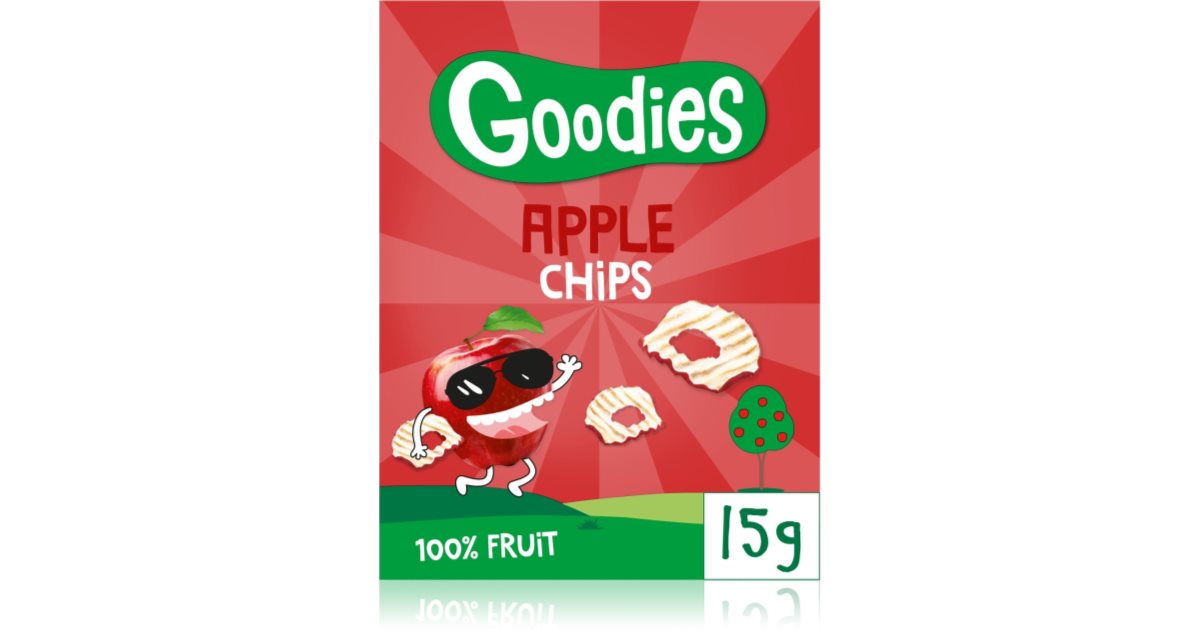 Goodies Apple Chips mrazom sušené ovocie jablko | notino.sk