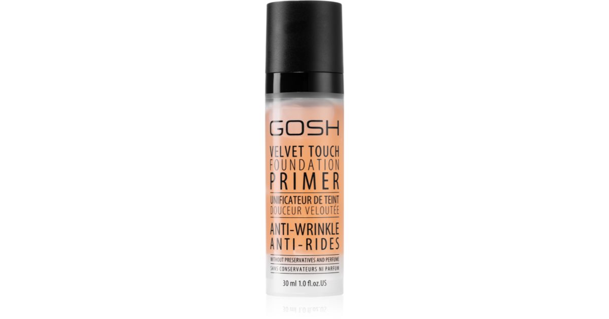 Gosh Velvet Touch vyhlazující podkladová báze pod make-up recenze ...