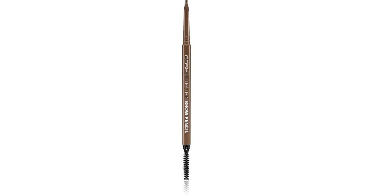 Gosh Ultra Thin crayon sourcils précision avec brosse | notino.fr